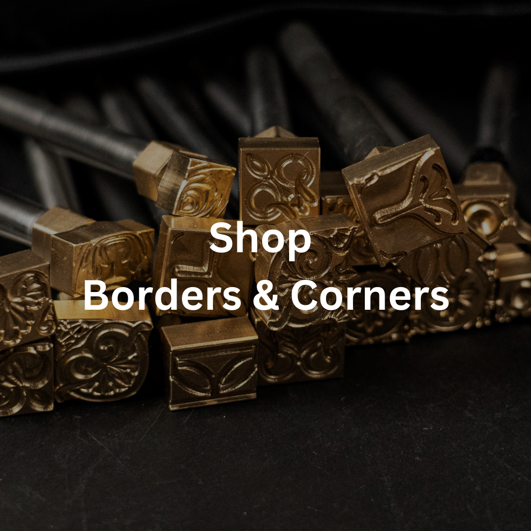 Borders & Corners Leather Stamps – StampLeatherCo